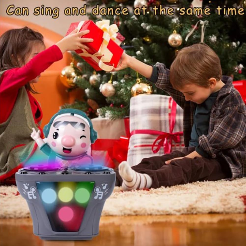 ayattecy Juguete de cerdito oscilante para DJ, juguete eléctrico de ...