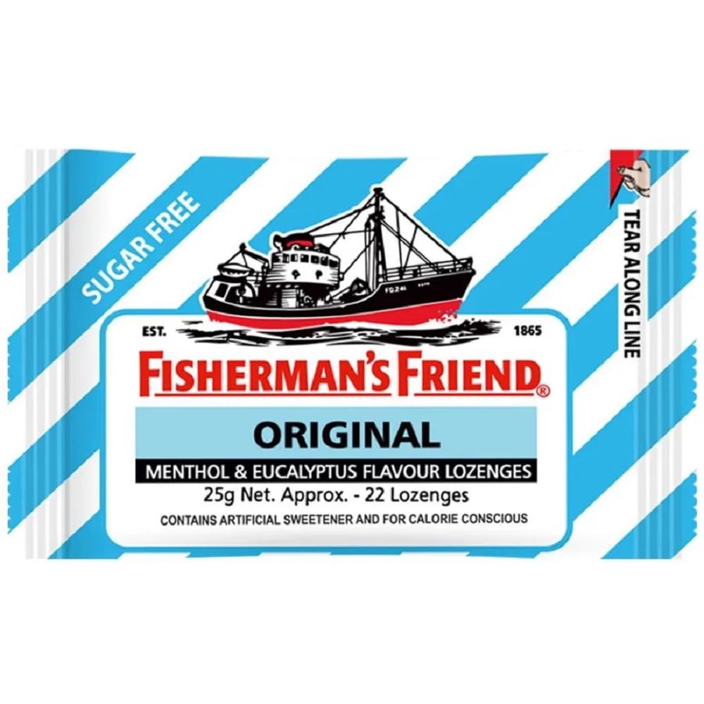 Amazon.com : (Pack of 6) Fisherman's Friend Menthol & Eucalyptus ...