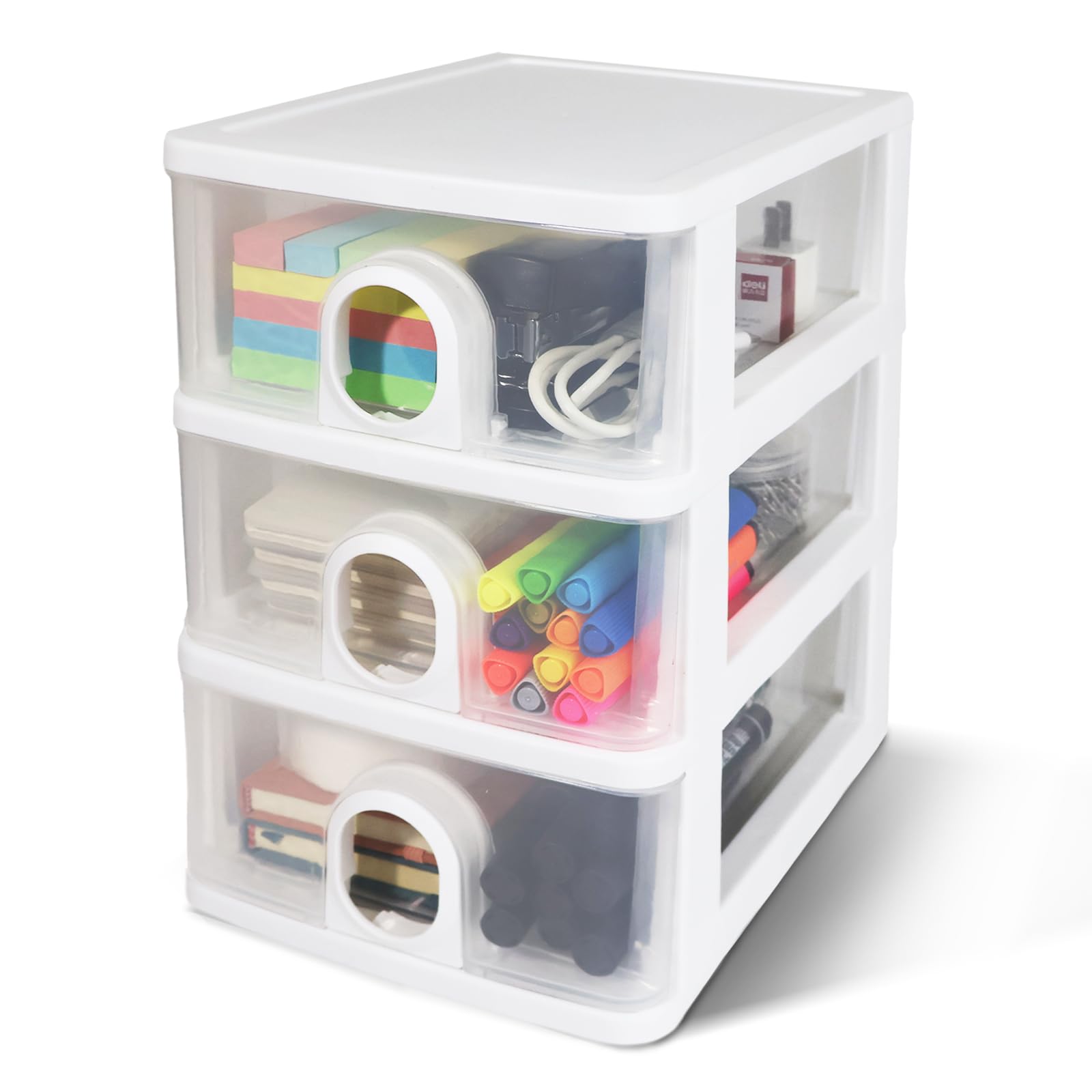 Amazon.com: DETEIN Desktop Storage Drawers Desk Organizer with Drawers ...