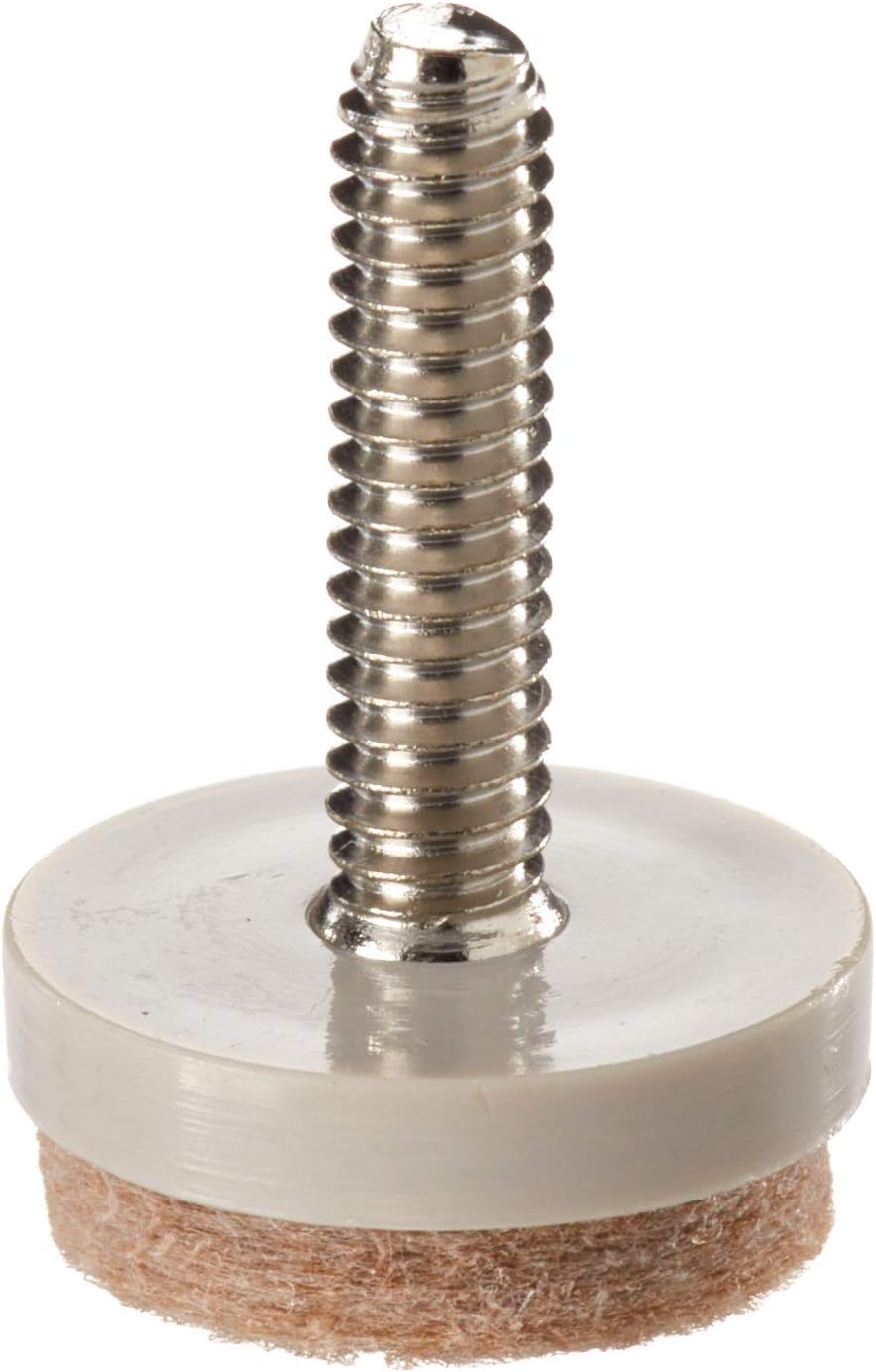 Shepherd Hardware 9908 1-Inch Felt Gard Threaded Stem Furniture Glides ...