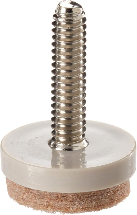 Shepherd Hardware 9908 1-Inch Felt Gard Threaded Stem Furniture Glides ...