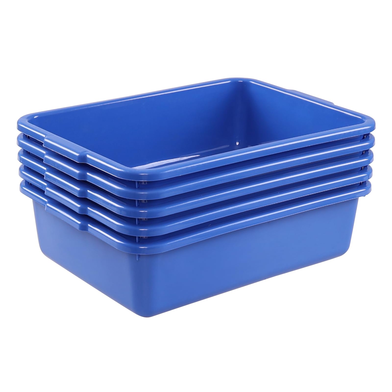 Snapklik.com : Pekky 5-Pack 8 L Commercial Bus Tubs