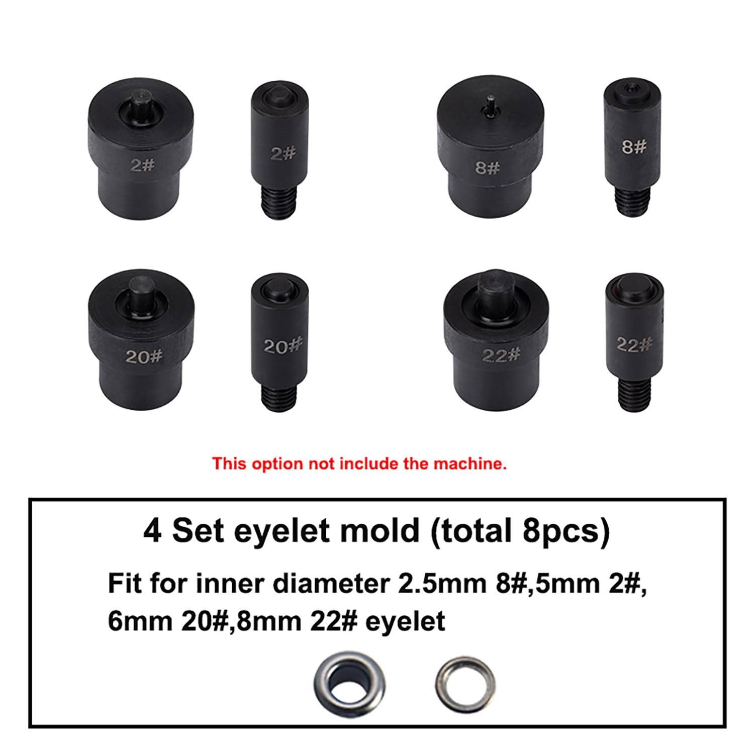 Snapklik.com : WUTA Hand Press Button Installation Mold Manual Press ...