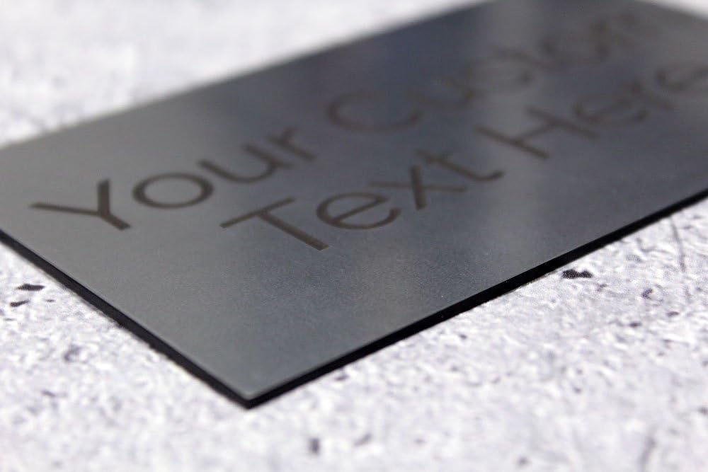 Amazon.com: Custom Laser Engraved Sign | Personalized Sign insert, Door ...