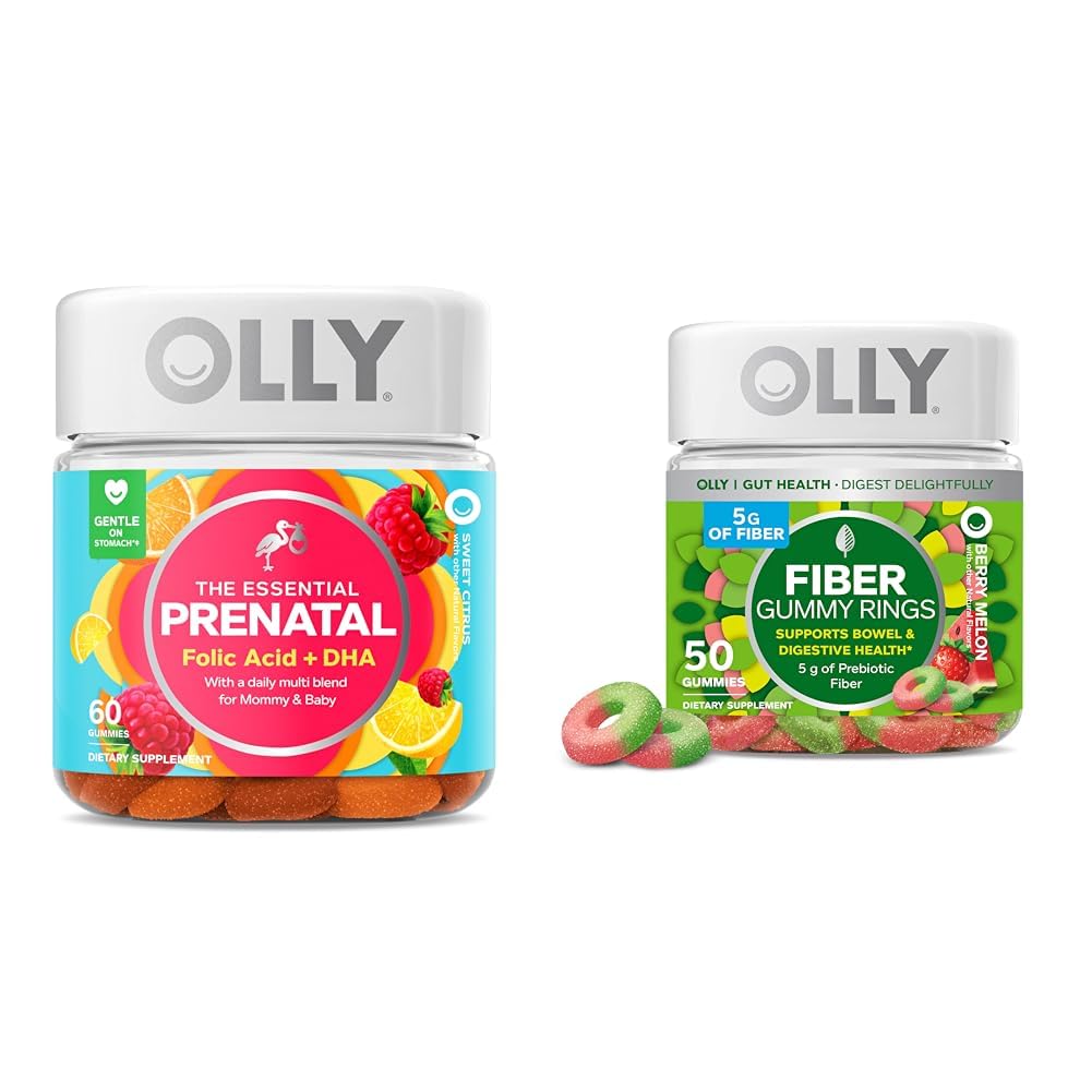 Amazon.com: OLLY The Essential Prenatal Gummy Multivitamin, 30 Day ...