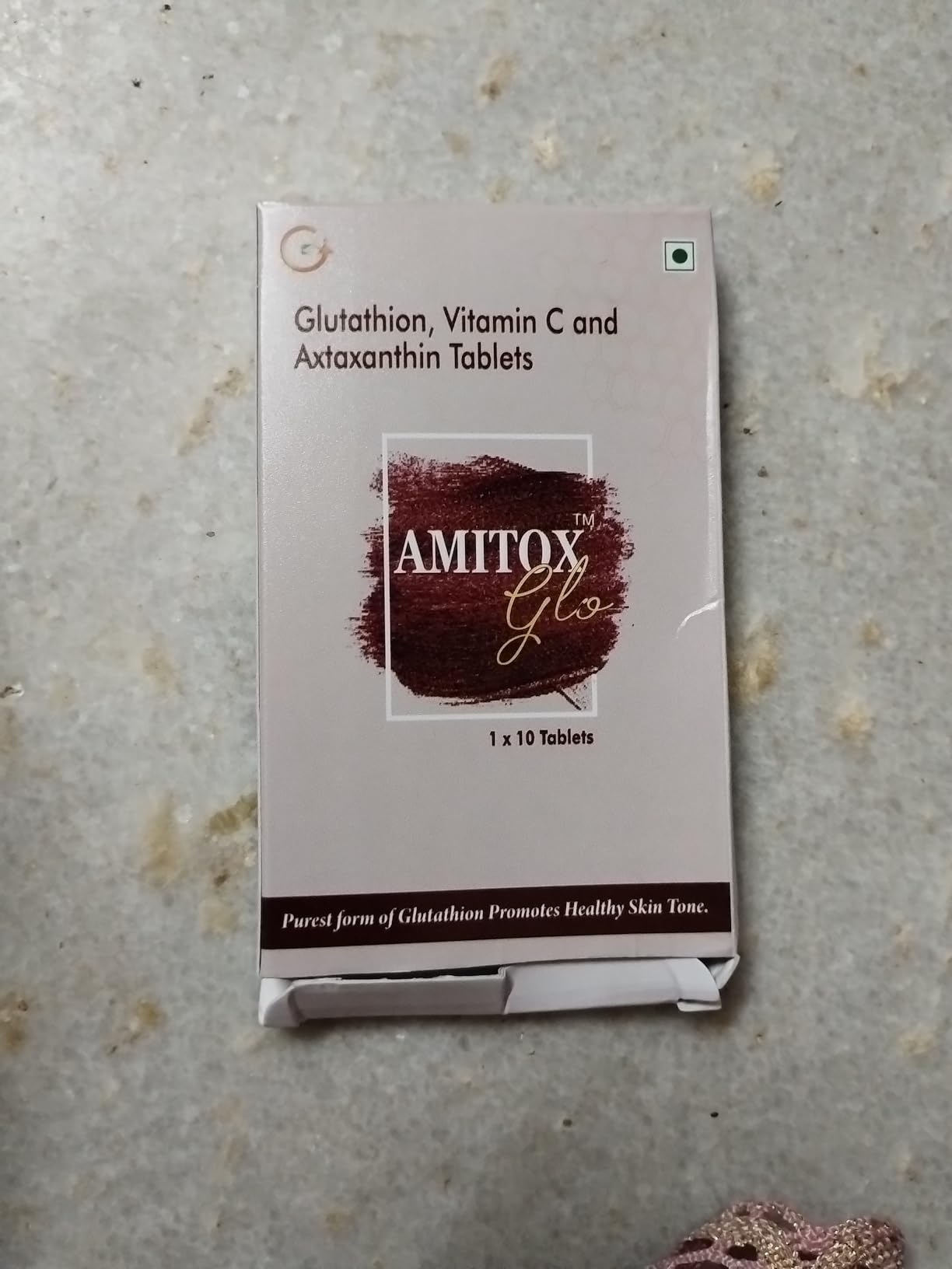 TATVEDA Amitox Glo - L Glutathione, Astaxanthin, And Vitamin C For ...