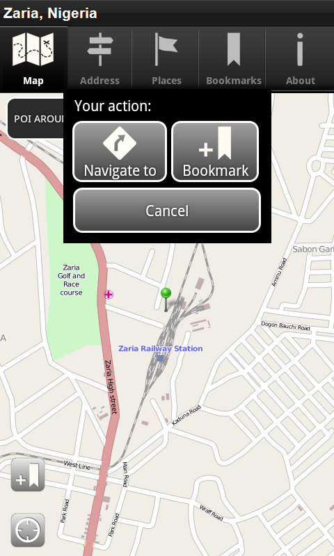 Offline Map Zaria, Nigeria - CNM - App on the Amazon Appstore