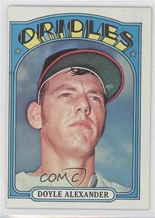 Amazon.com: Doyle Alexander (Baseball Card) 1972 Topps - [Base] #579 ...