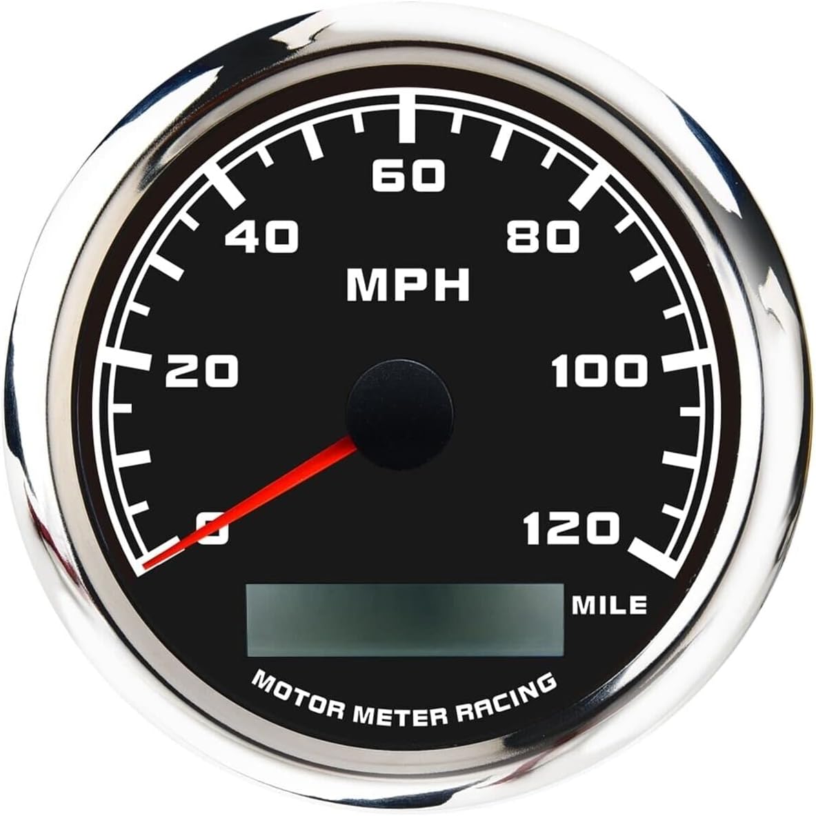 Amazon.com: Mini Speedometer w/Indicator Lights & Trip Meter - 2240:60 ...