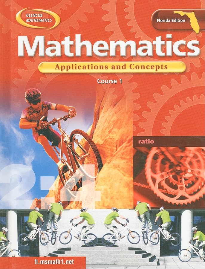 Amazon.com: Glencoe Mathematics: Applications and Concepts Course 1 (Florida Edition ...