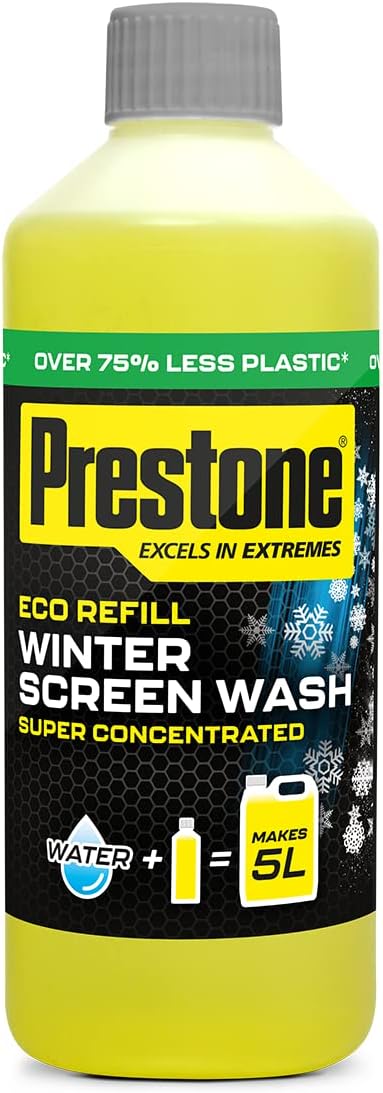 Prestone Eco Refill -10C Winter Screenwash Concentrate, Super ...