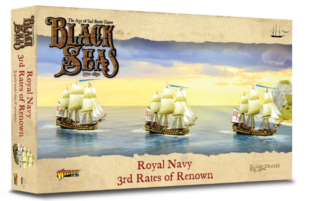 Amazon.com: WarLord Black Seas The Age of Sail Royal Navy 3rd Rates of ...