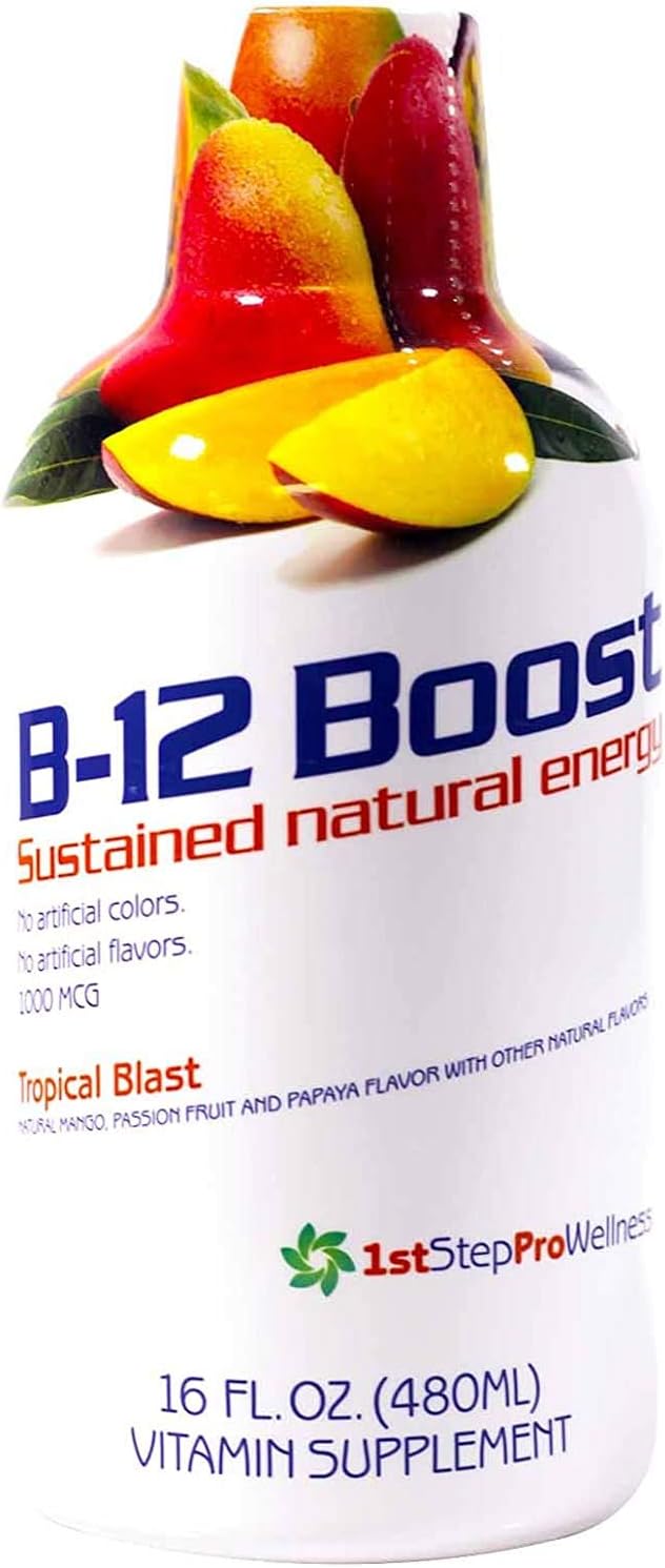 Amazon.com: 1st Step High Performance Fitness B-12 Boost, 12-2oz ...