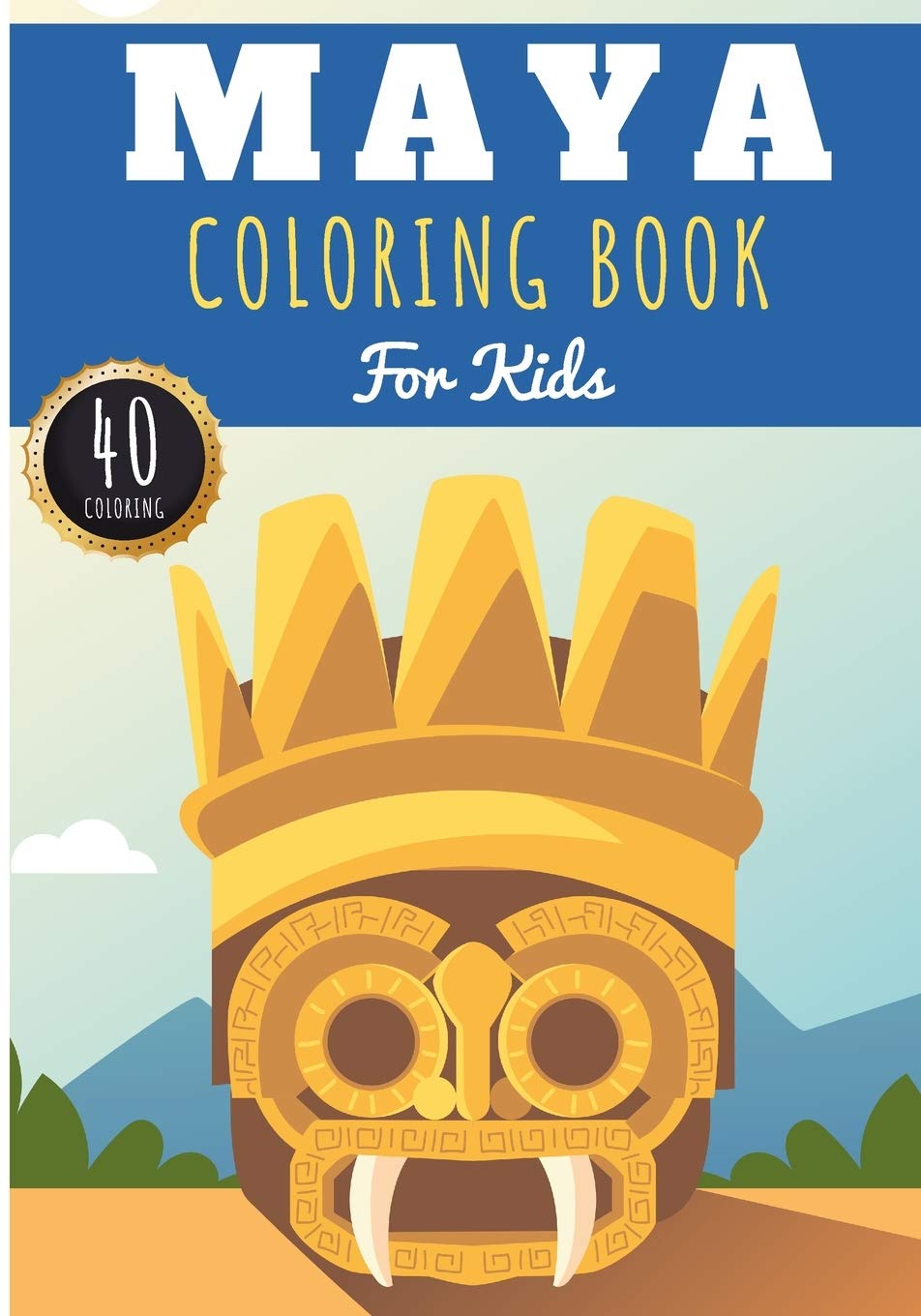 Maya Coloring Book For Kids Girl And Boy Kids Coloring | Desertcart EGYPT