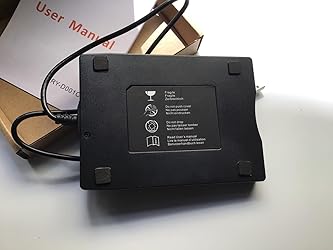 Amazon.com: Floppy Disk Reader, External USB 2.0 & Type C Floppy Disc ...