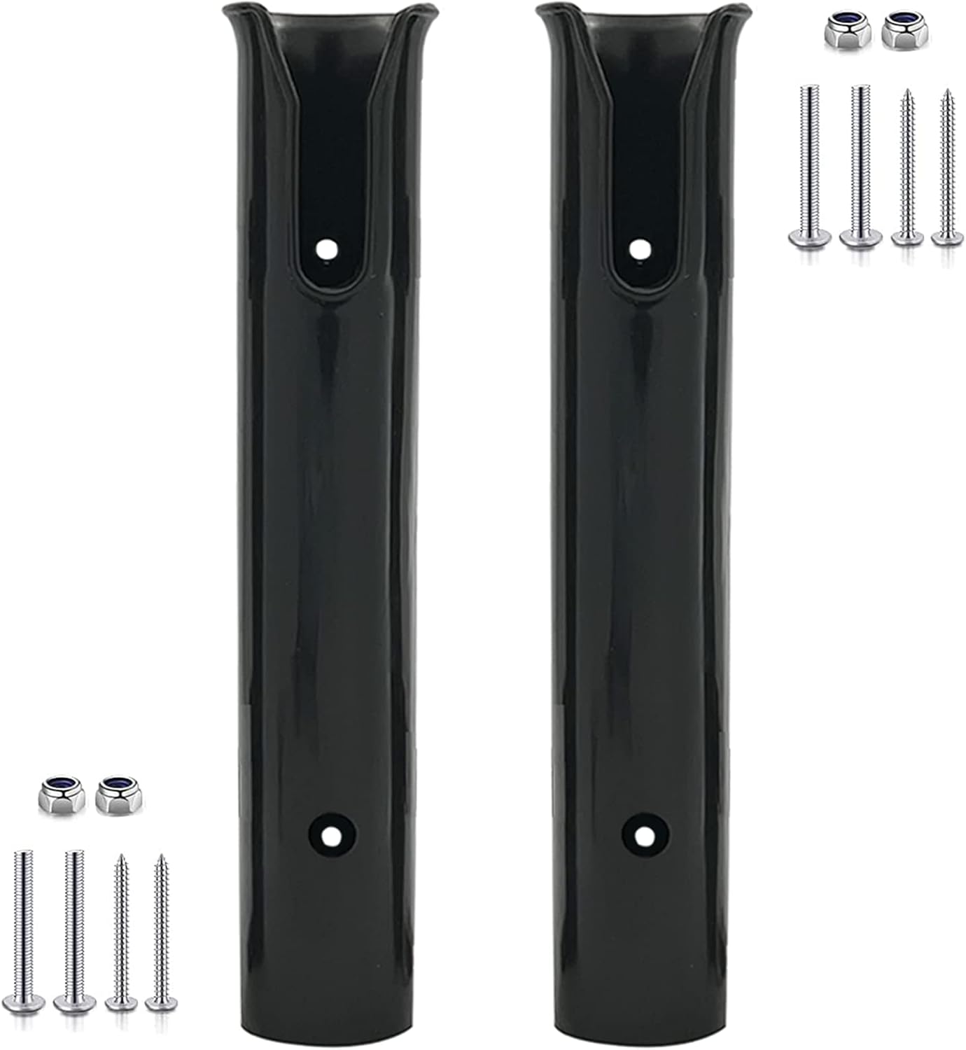 ISURE MARINE Boat Three Pole Side Mount Rod Holder Bracket Wall Mounted ...