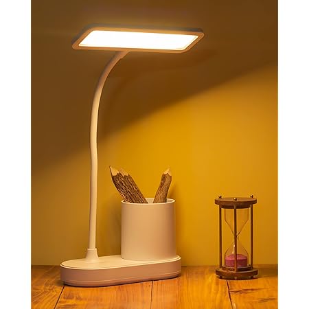 Buy WEIRD WOLF Plastic 3 Colour Mode Rechargeable Led Study/Table/Desk ...