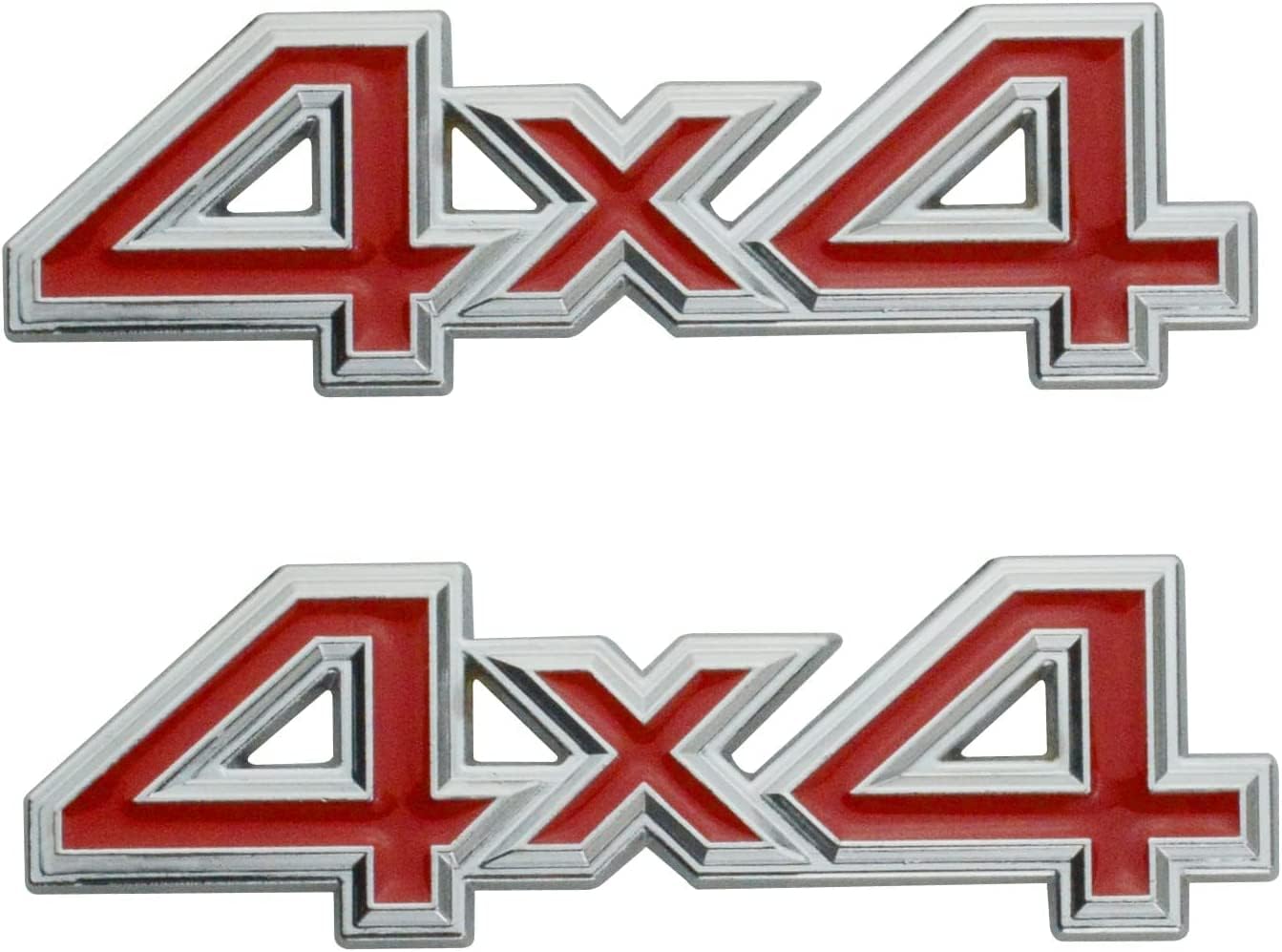 Amazon.com: 2pc 4X4 Four-Wheel Drive Emblem Badge 3D Letter Metal ...