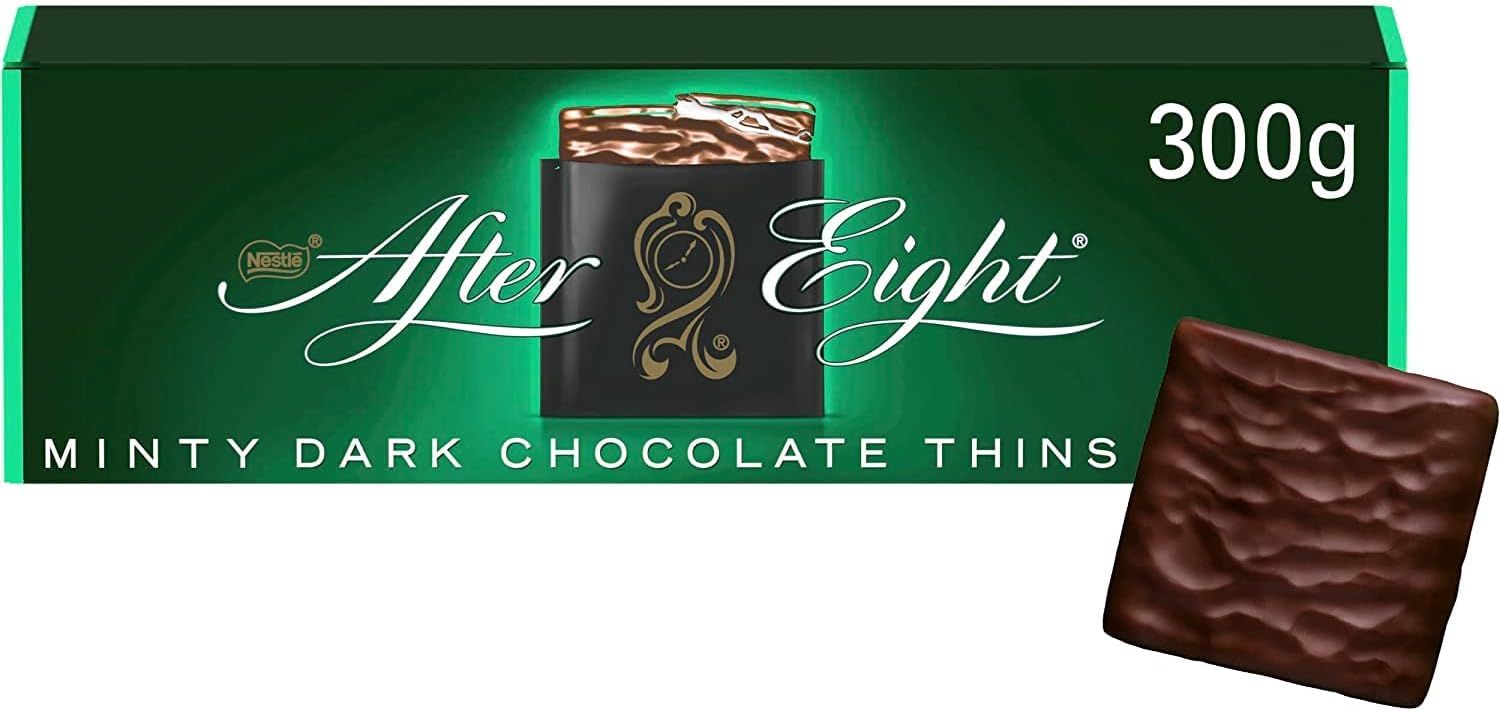 Amazon.com : After Eight Dark Chocolate Mints, 3-count (3 x 300g ...