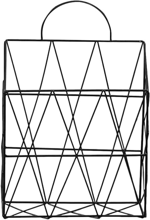 Amazon.com: NUOBESTY Wall Mounted Desktop Storage Wall Hanging Wire ...