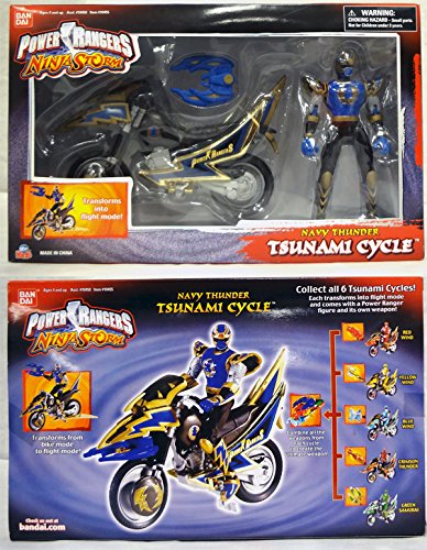 Power Rangers: Ninja Storm Navy Thunder Tsunami Cycle - Amazon.com Music