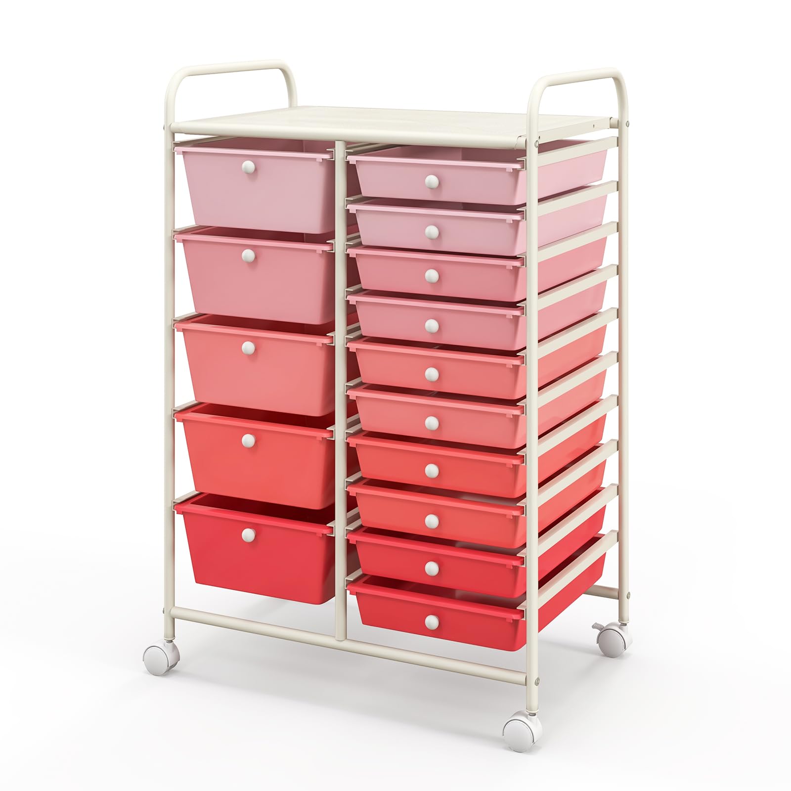 Amazon.com: ARLIME 15-Drawer Storage Cart, 15 Drawer Trolley, Rolling ...