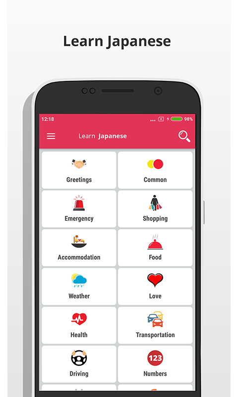 Learn Japanese Language - Japanese Translator - App on Amazon Appstore