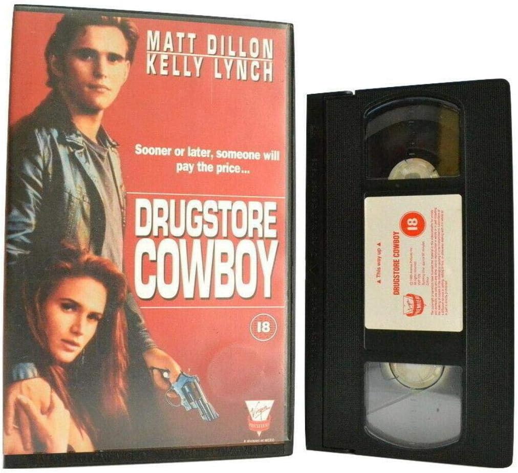 Drugstore Cowboy [VHS] : Matt Dillon, Kelly Lynch, James LeGros ...