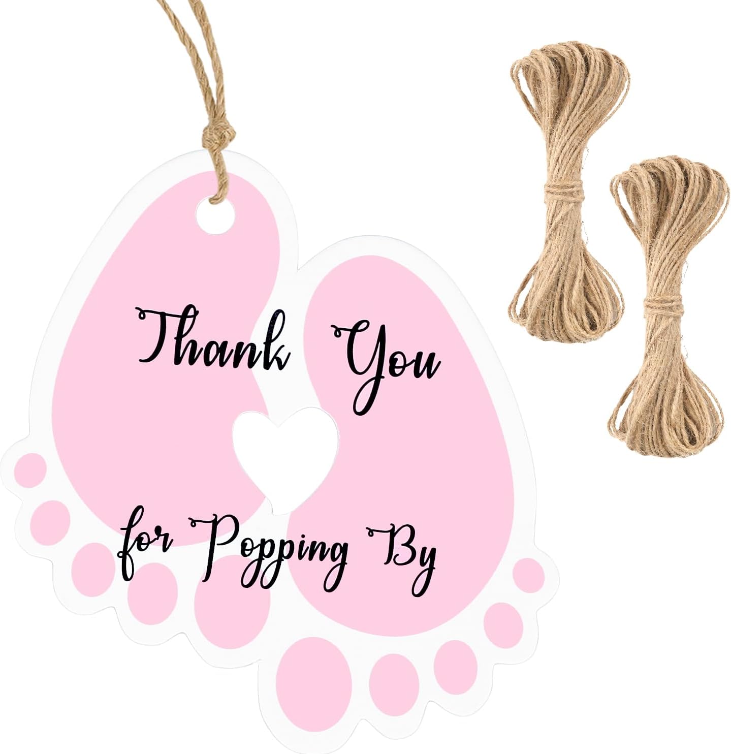 Amazon.com : G2PLUS Thank You Tags, 100PCS Thank You for Popping by ...