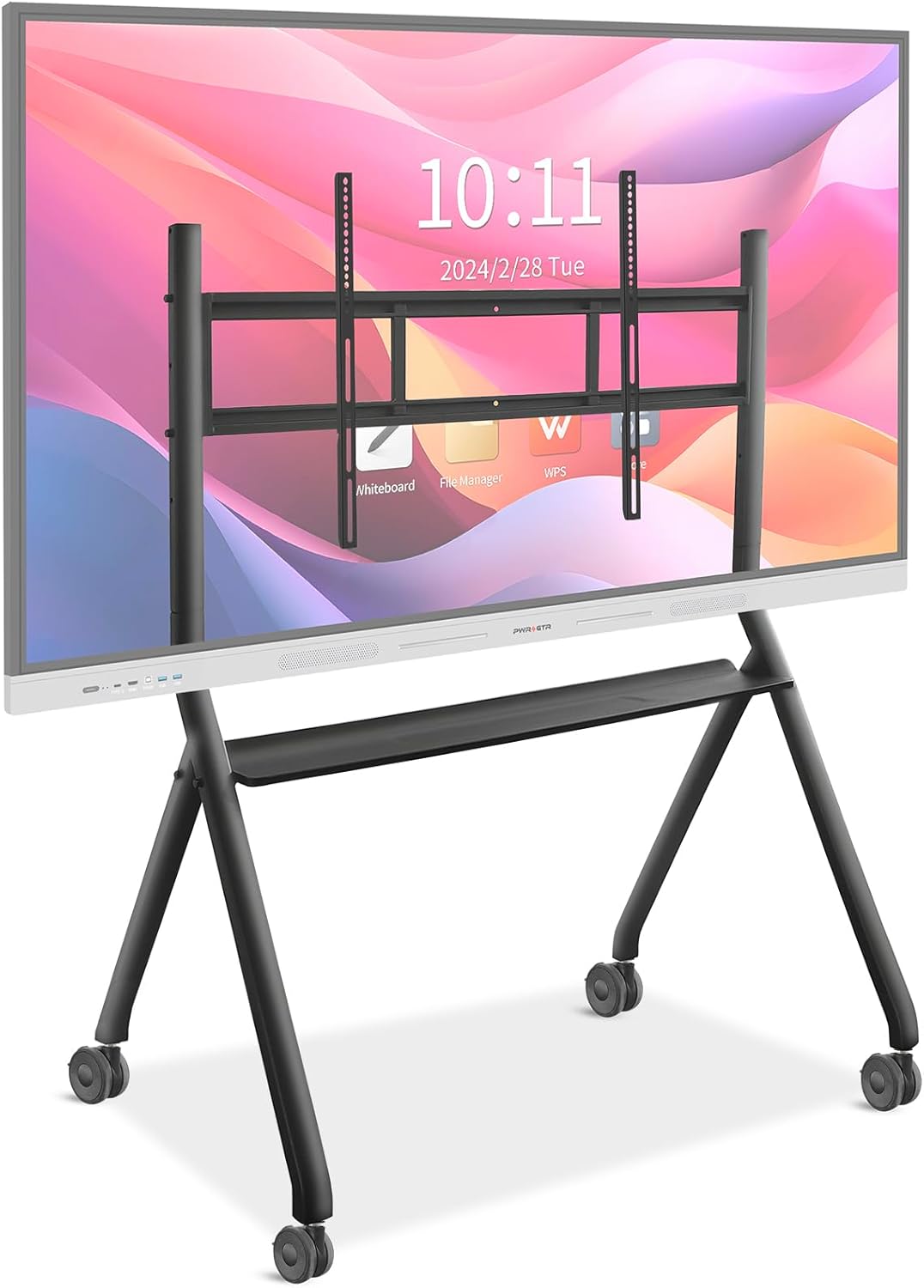 PWR4GTR Interactive Whiteboard Portable Stand for 55"-86" Smart Board ...