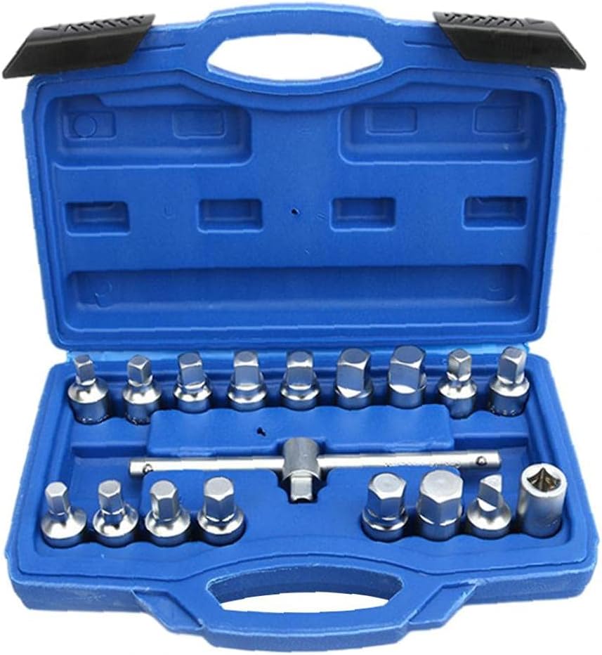 Amazon.com: Socket Set Hex Square Triangular Drive Bit Damage Bolt Nut ...