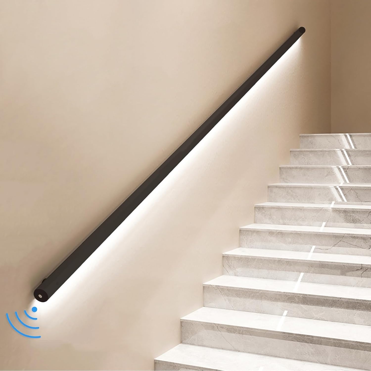 LED Motion Sensor Indoor Stair il - 140cm Wall-Mounted Lighting with ...