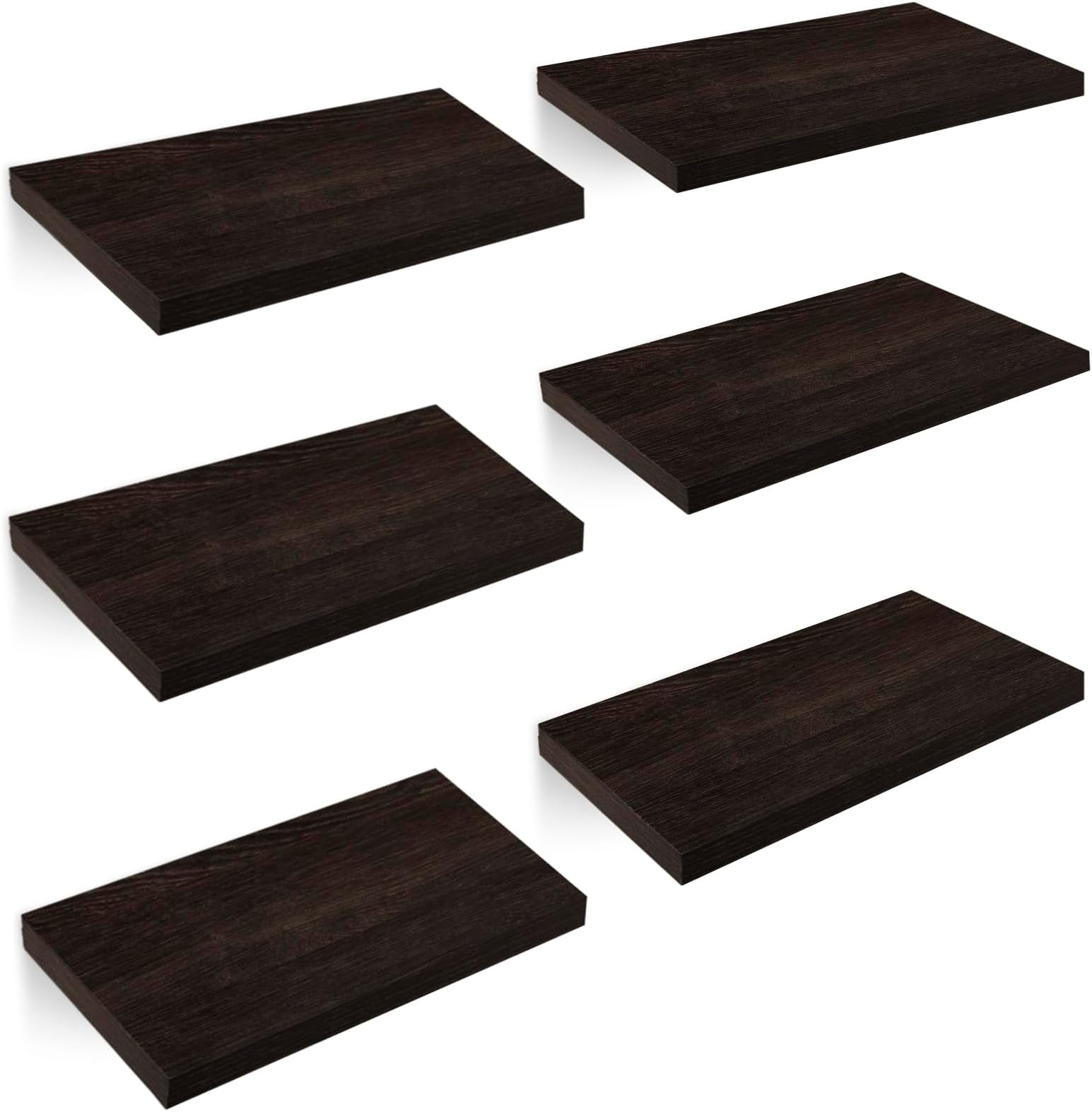 SPOWAY Kit 5 Repisas Flotantes Medidas 90x15 cm, Repisas Flotantes ...
