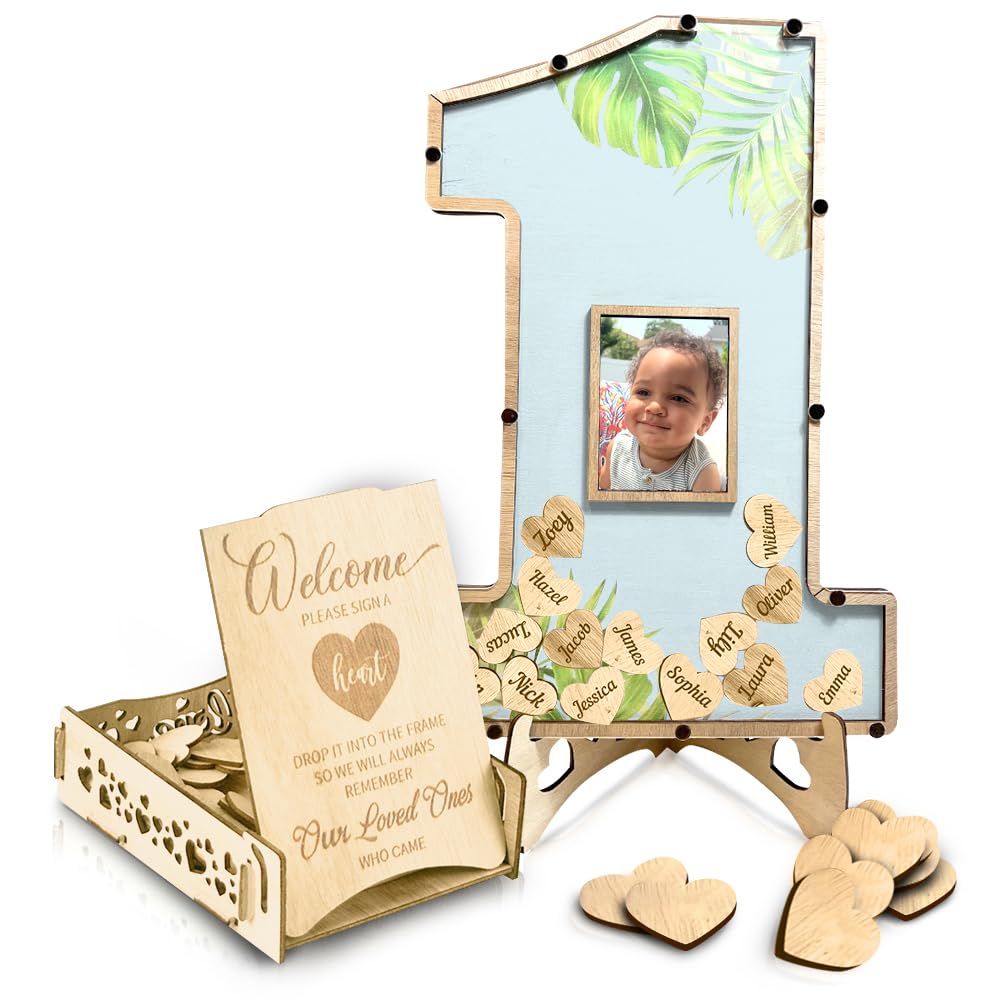Amazon.com: The Real Bossy Baby 1st Birthday Decorations - Guest Book ...