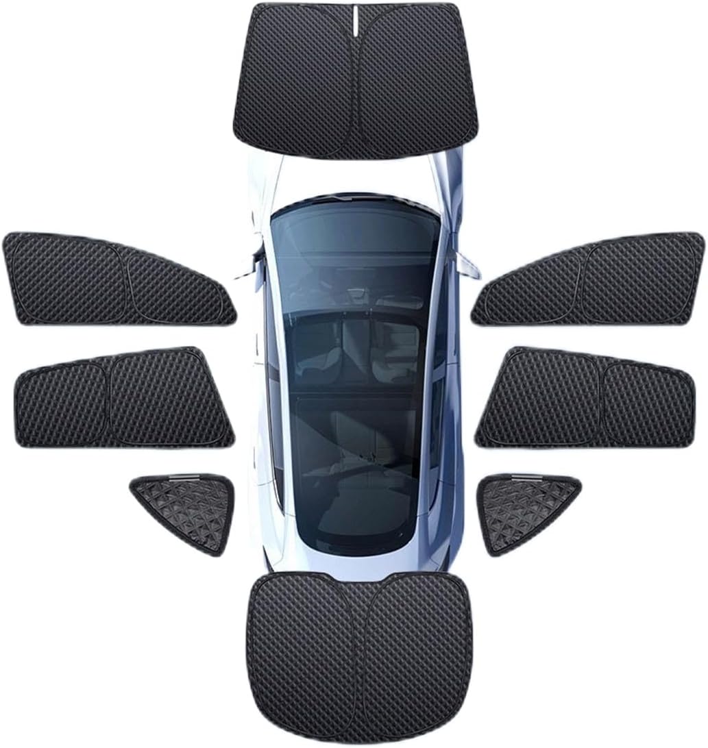 Amazon.co.jp: 日産 リーフ ZE1型 LEAF 2代目 に適用 車用 サンシェード マルチサンシェード 折り畳み式 フロントガラス サンシェード 車種専用フロントサンシェード ...