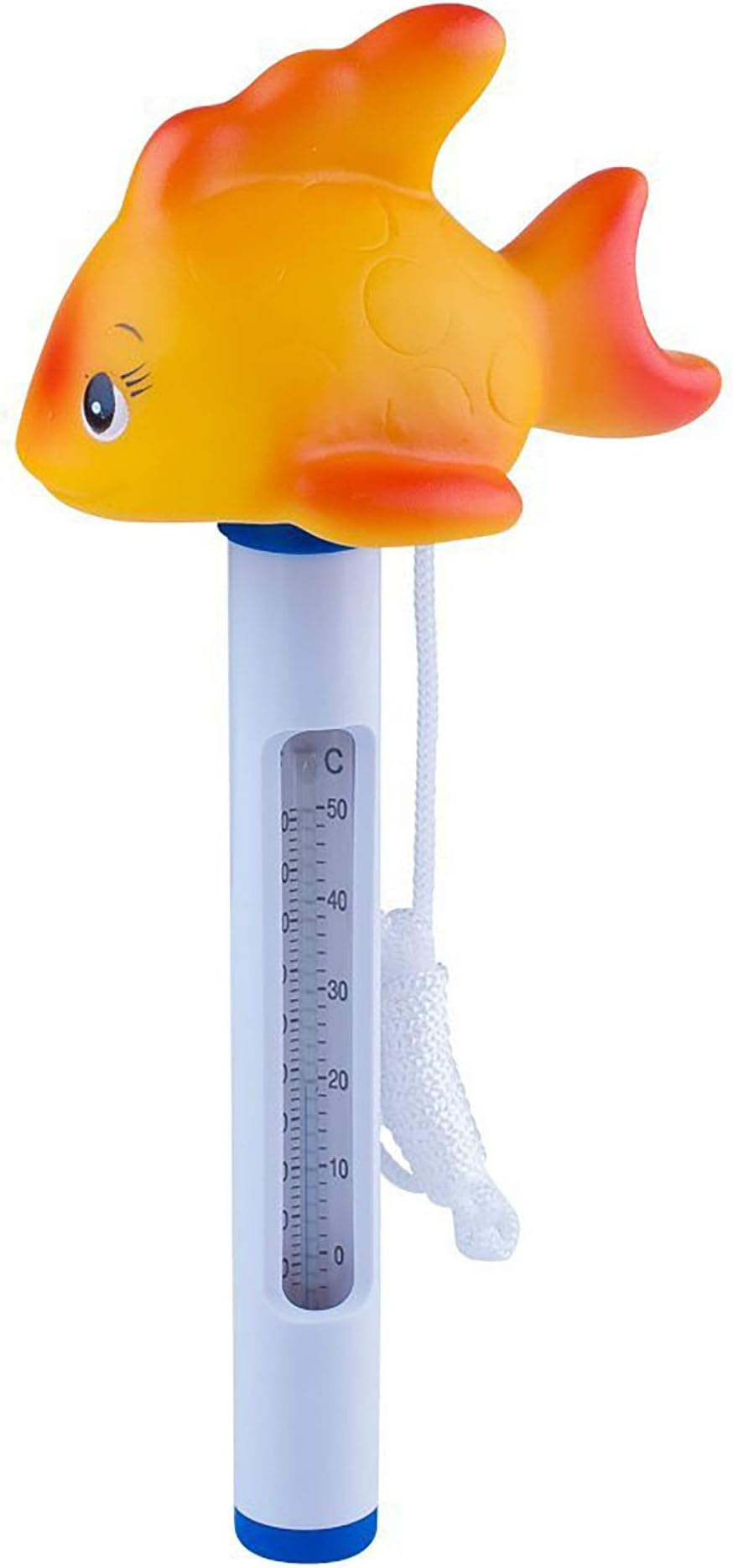 Amazon.com : Floating Pool Thermometer, Large Display with String Easy ...
