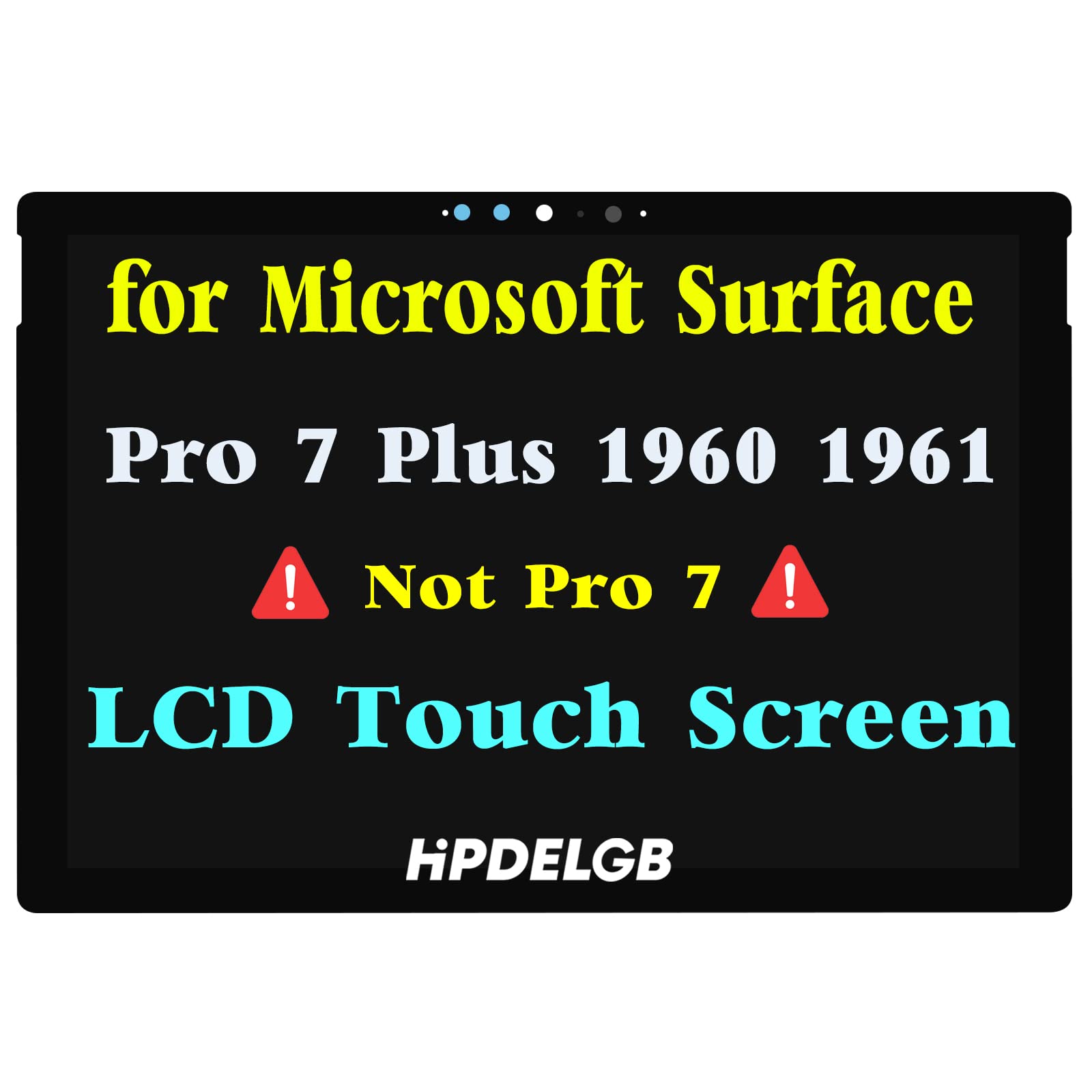 Amazon.com: HPDELGB Screen Replacement for Microsoft Surface Pro 7 plus ...