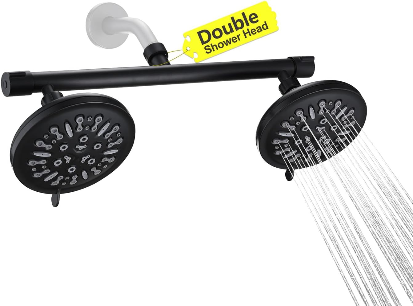 Firstmate 2 Oil Rub Bronze Dual Shower Head - Double Shower Head ...