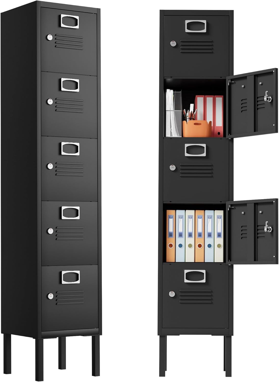 Amazon.com: Halamine Metal Locker for School Office Home Steel Employee ...