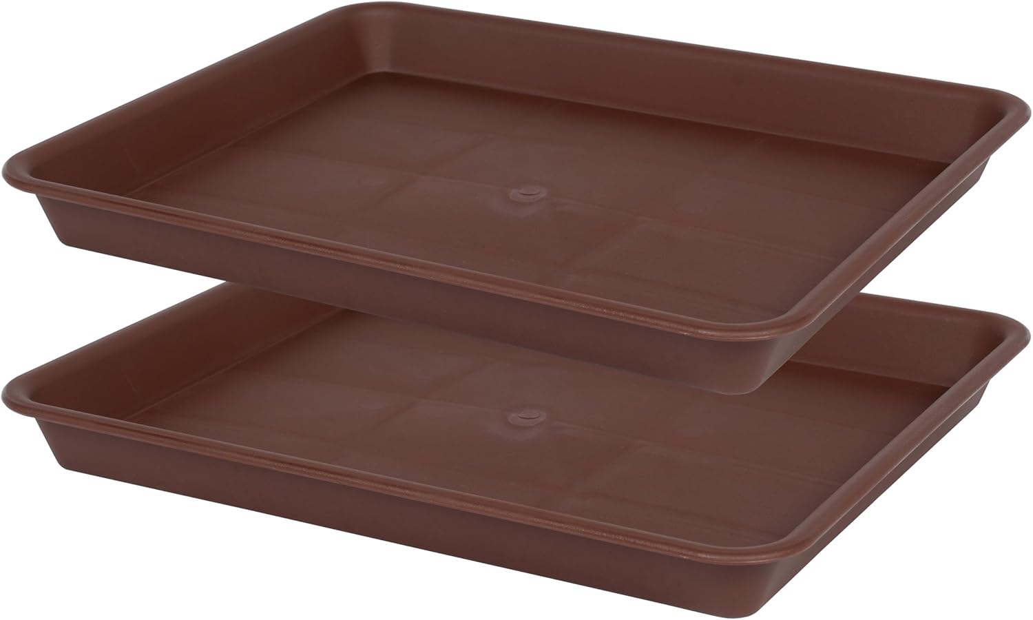 Amazon.com : VUWEZ Rectangle Plant Tray, Plant Drip Tray, Plant Pot ...