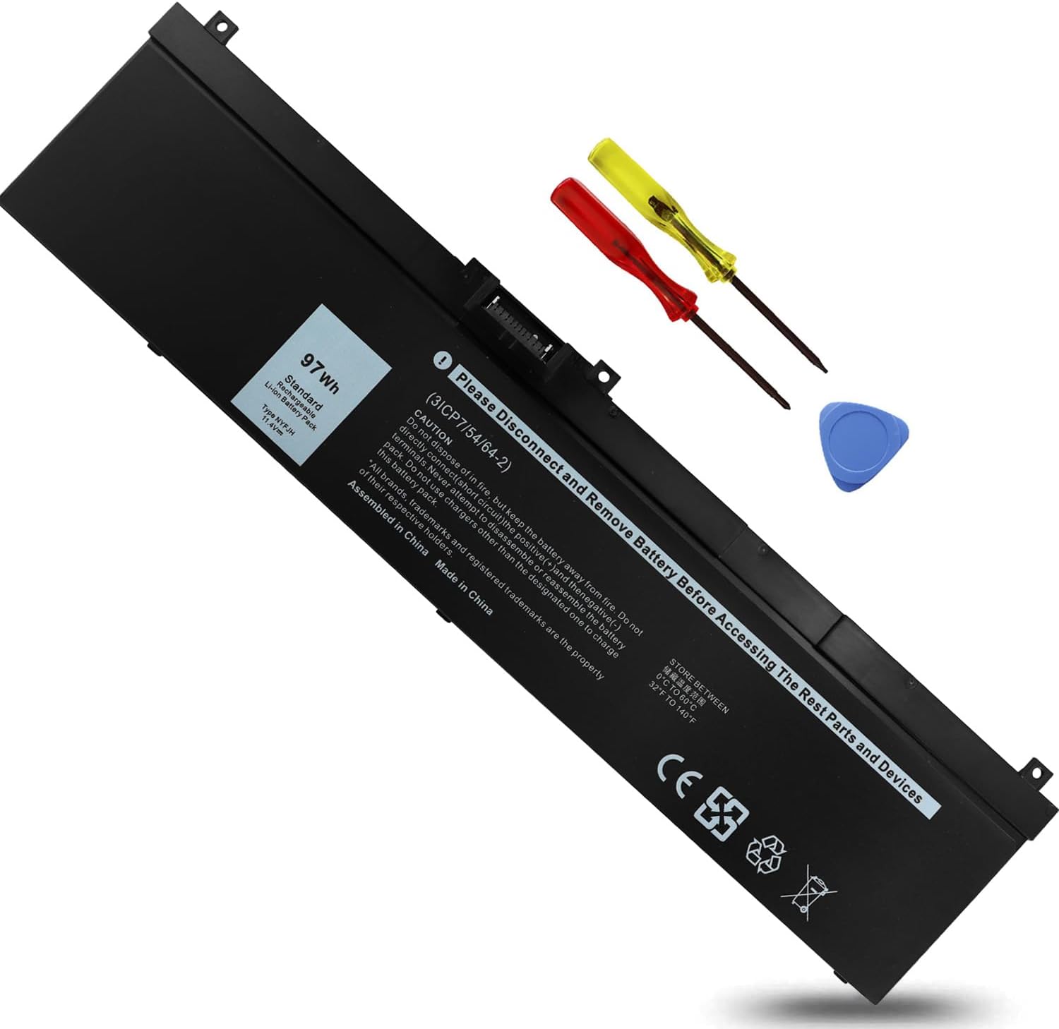 Amazon.com: 97Wh NYFJH Battery Replacement for Dell Precision 7530 7730 ...