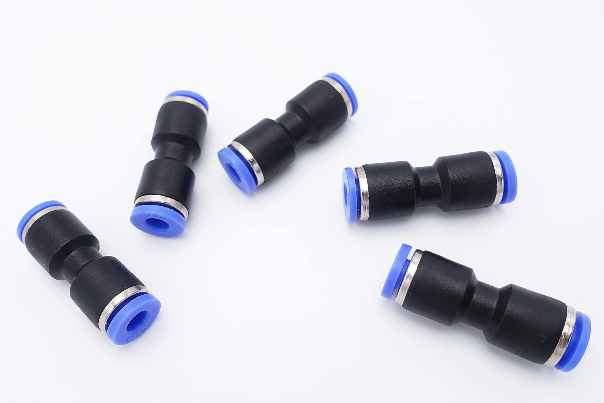 Snapklik.com : IVLPHA Push To Connect Fitting 5/32" Tube OD X 1/8" Tube ...