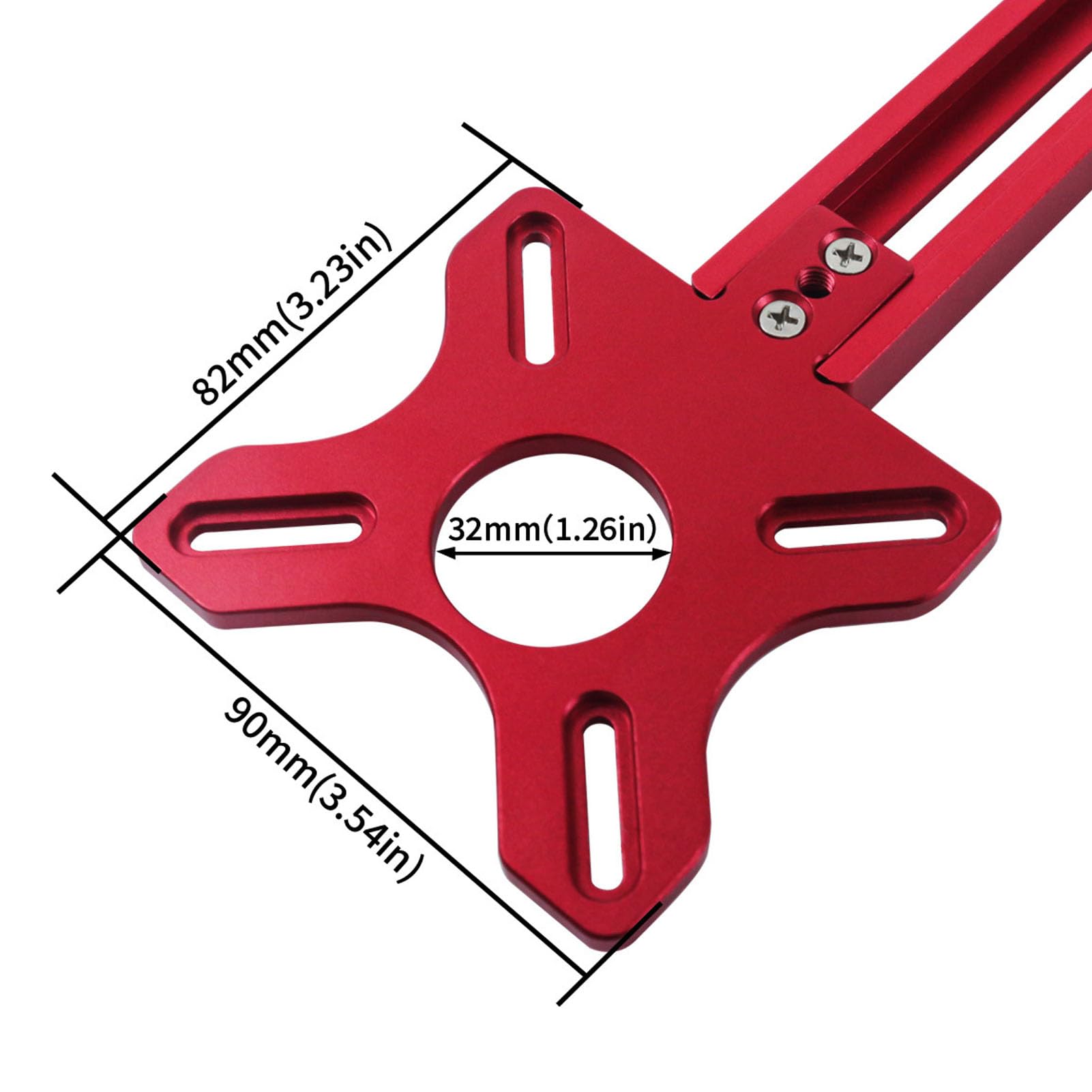 Router Guides For Woodworking 4-in-1 Router Milling Groove Bracket ...