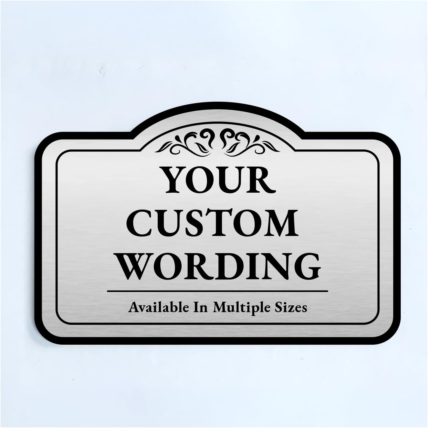 Amazon.com : Custom Decorative Outdoor Metal Signs, Personalized ...