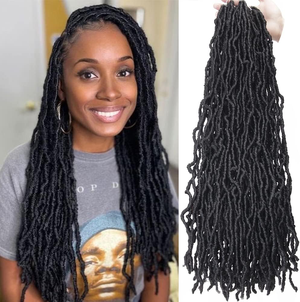 Amazon.com : Bobbi Boss Nu Locs 18" - BNULC-18 (6 Pack/Color #1B ...