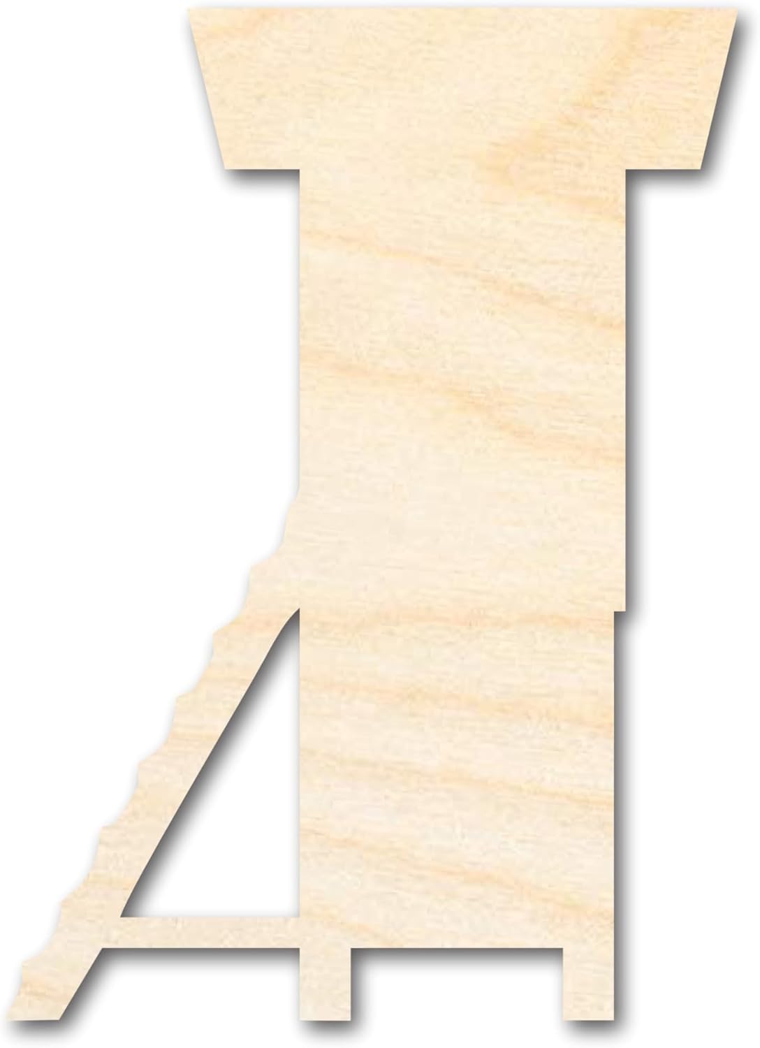 Amazon.com: Unfinished Wood Hunting Tree Stand Shape | DIY Craft Cutout ...