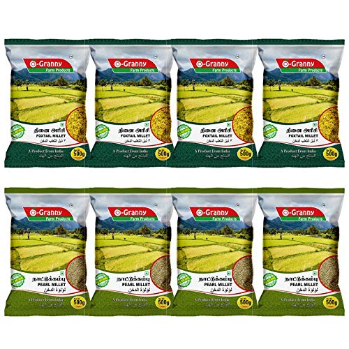 Buy Ogranny Farm Products - 4 KG Mixed Millets - Natural & Grains Combo ...