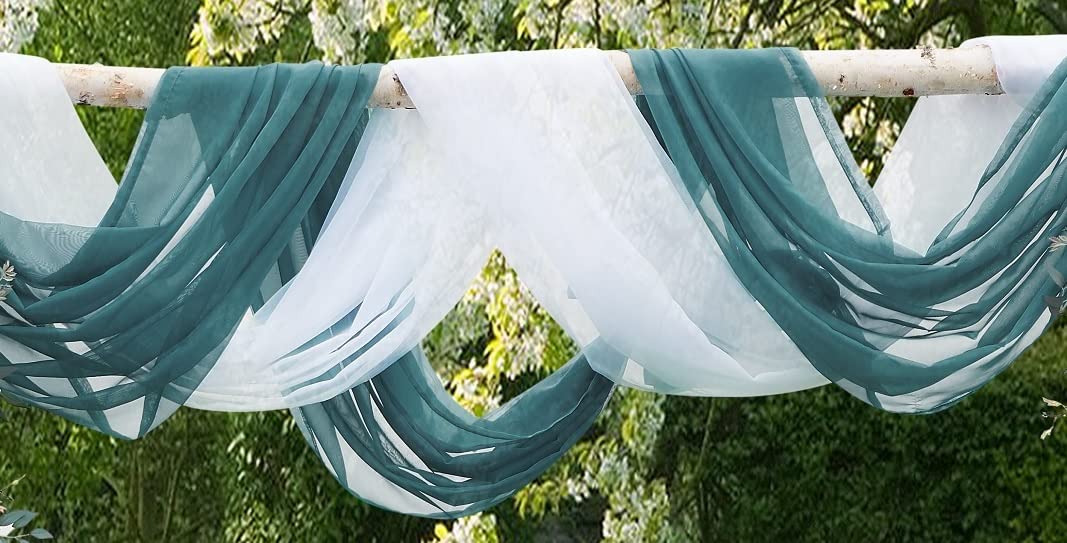 Amazon.com: WARM HOME DESIGNS 10 Yards Long Dusty Blue Fabric by The ...