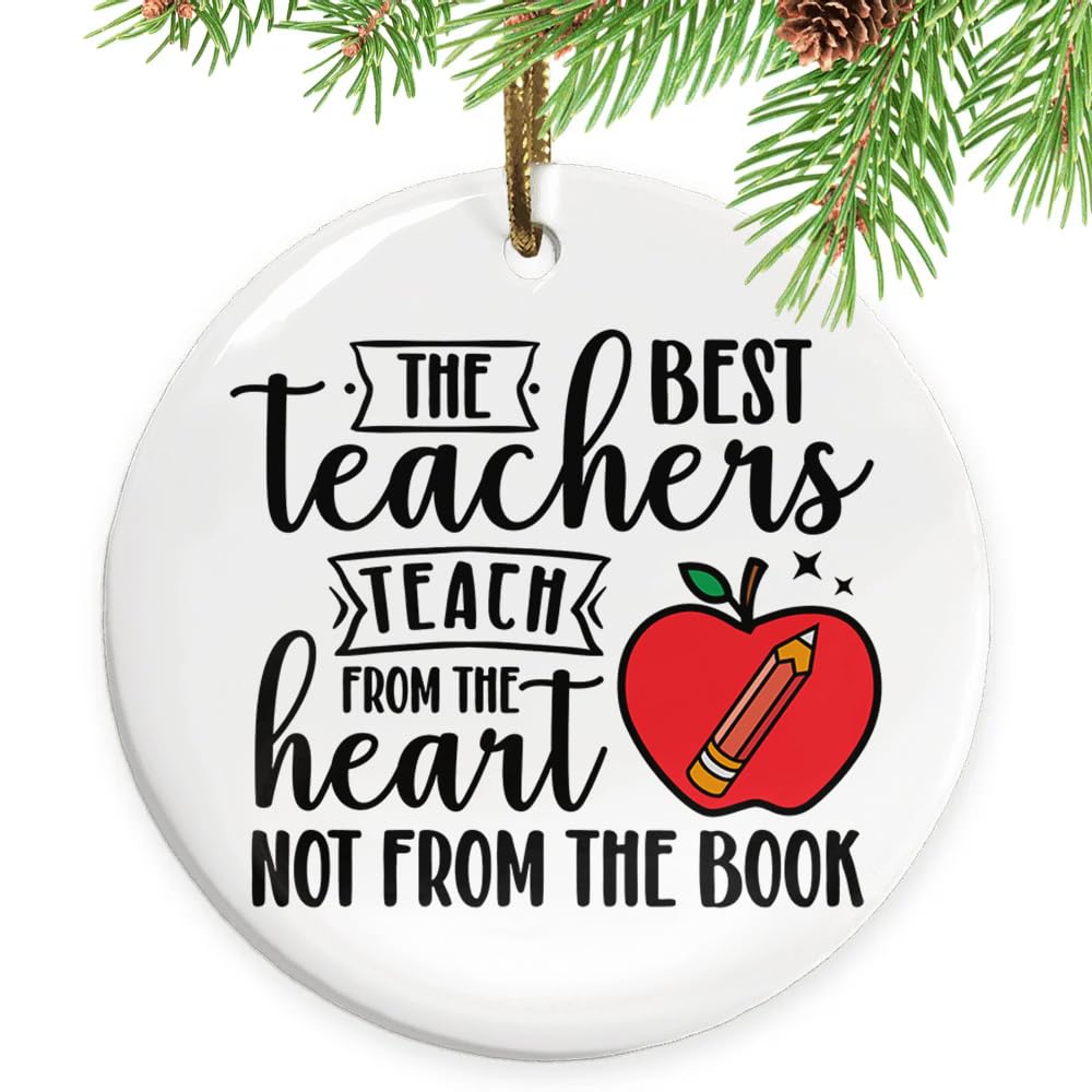 Amazon.com: Teacher Christmas Ornament - 2024 Teacher Christmas ...