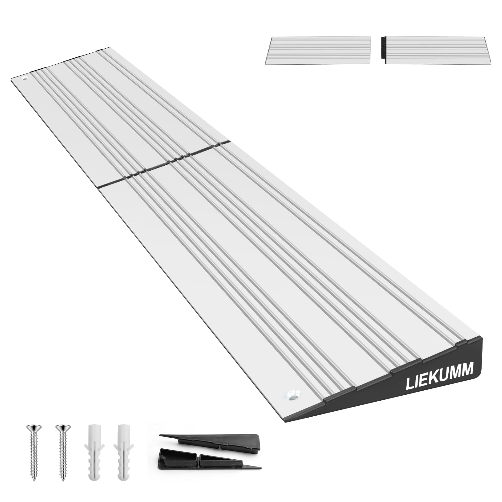 LIEKUMM Threshold Ramp, 2.5cm Rise Door Ramps for Wheelchairs, Ramps ...